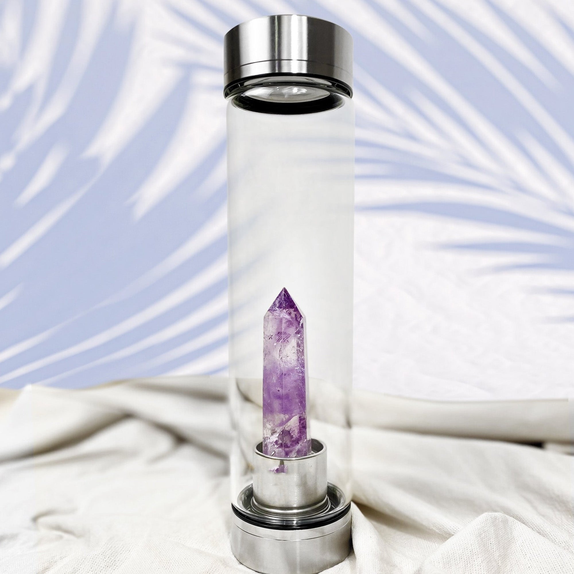 Quartz Crystal Water Bottle – XIXO - Gift of Gods